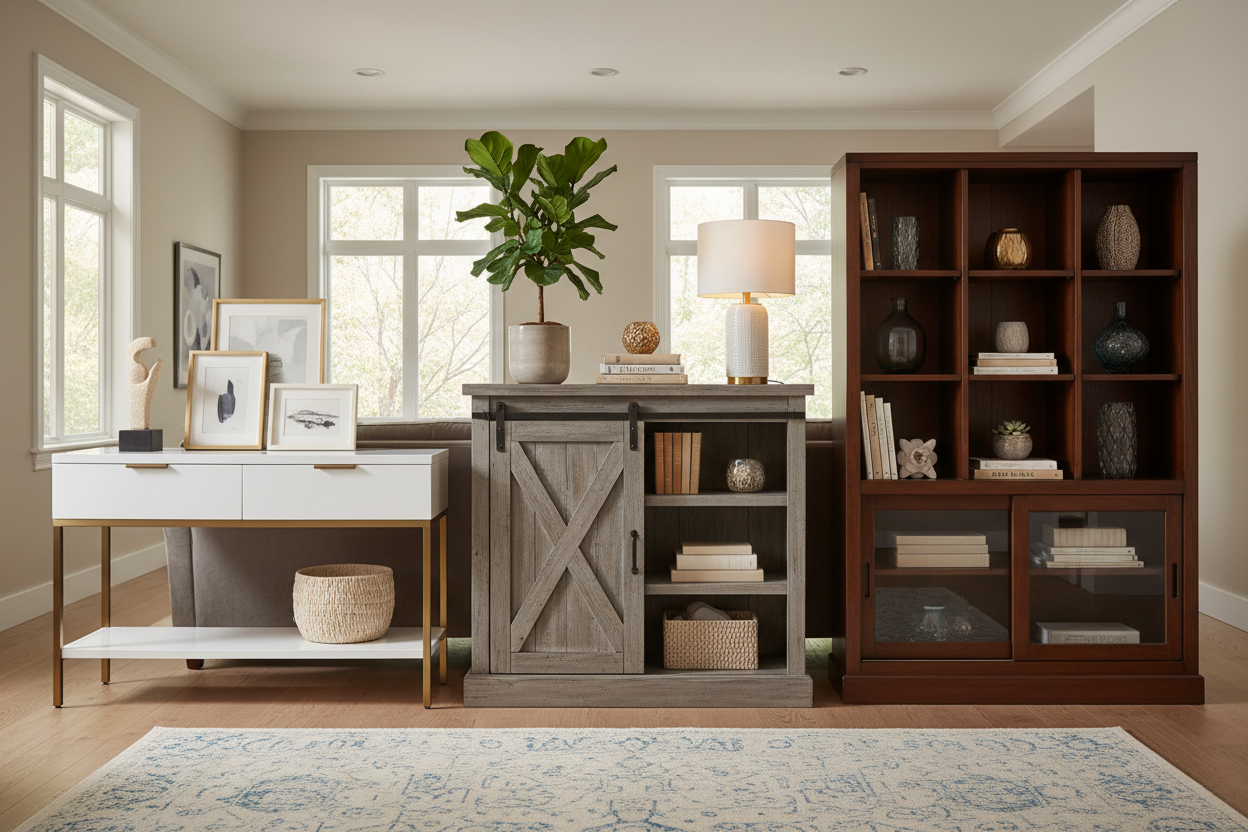 Accent Cabinets & Console Tables - Storage & Style | Direct Discount ...